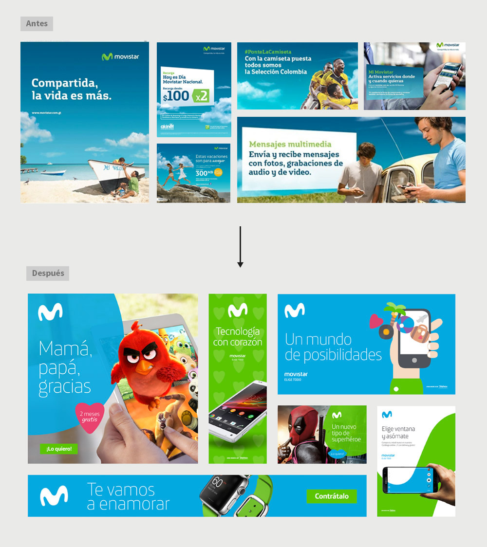 Movistar renueva su imagen de marca - Mercado Negro