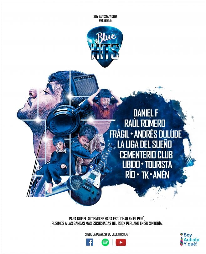 La fundación “Soy Autista y Qué?” presenta “Blue Hits, rock en sintonía ...