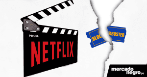 La historia de Netflix en una Infografía - Mercado Negro