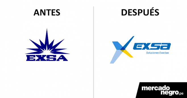 Exsa presenta nuevo logotipo diseñado por Vistacom - Mercado Negro