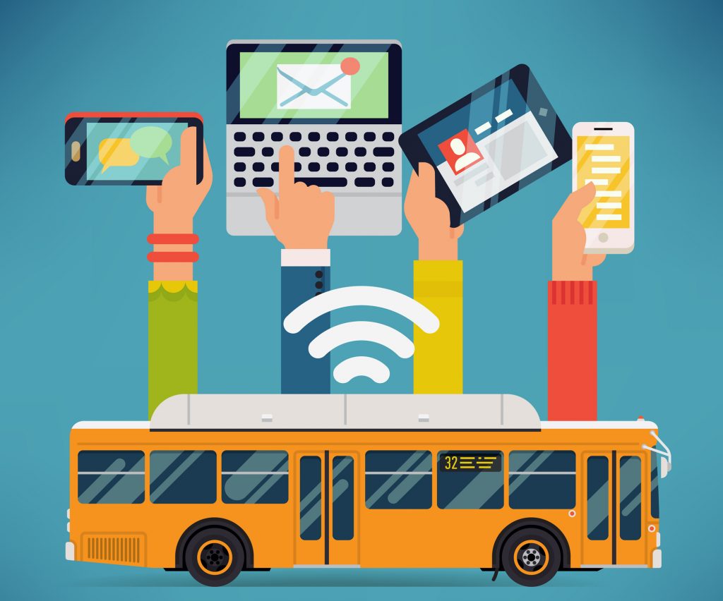 Buses en Colombia contarán con Wifi gratis - Mercado Negro