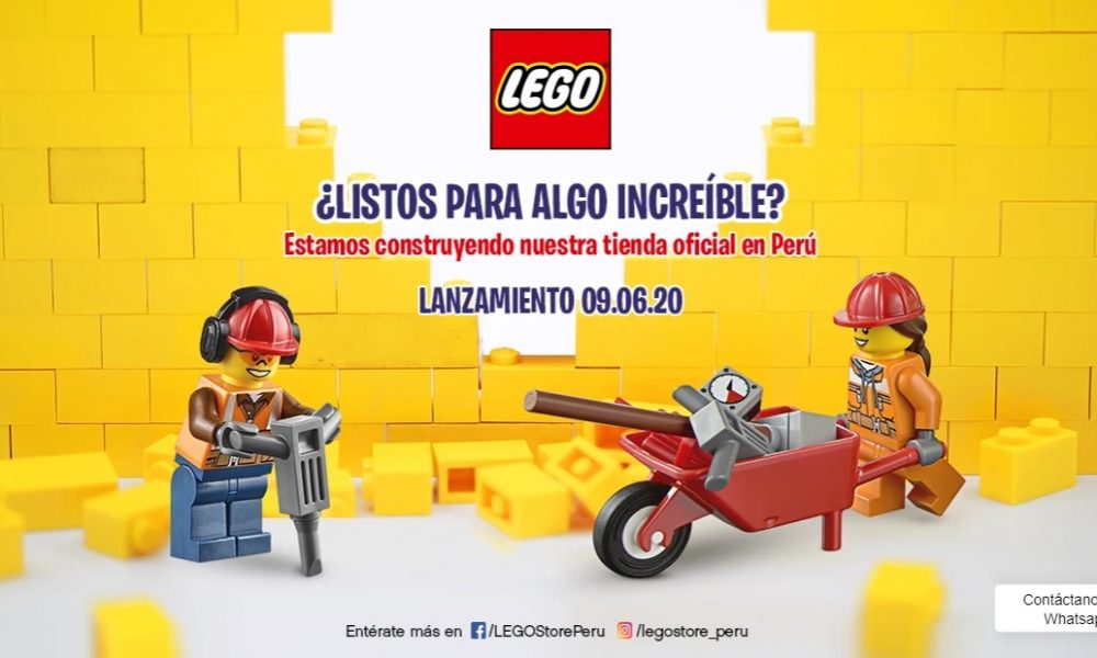 LEGO anuncia el lanzamiento de tienda online en Perú