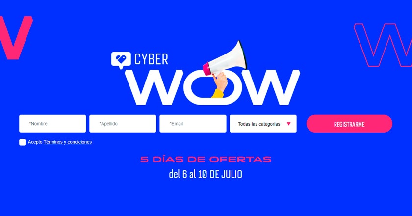 Cyber Wow 2020 ofrecerá promociones en artículos de primera necesidad
