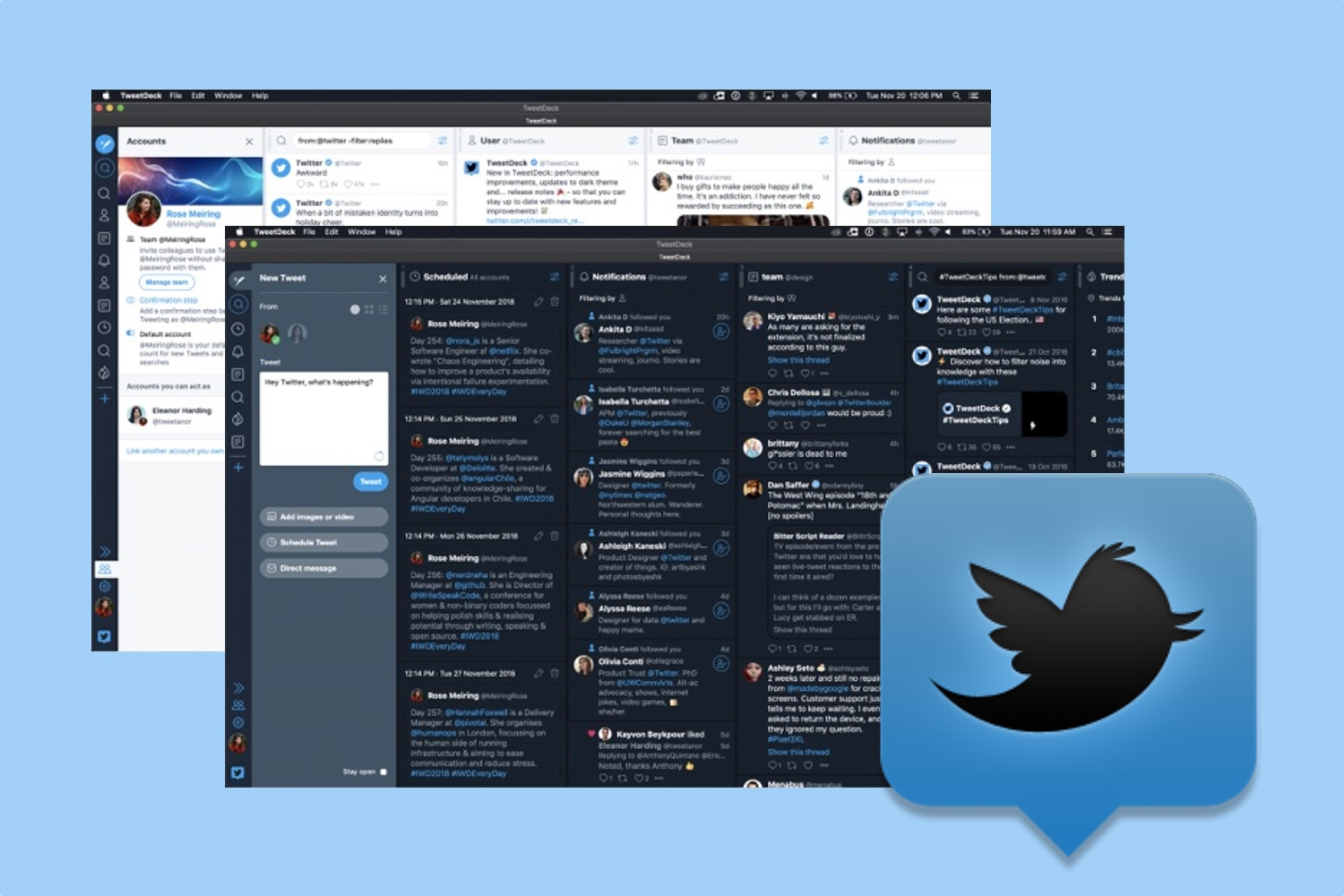 Twitter está trabajando en una nueva versión de TweetDeck - Mercado Negro