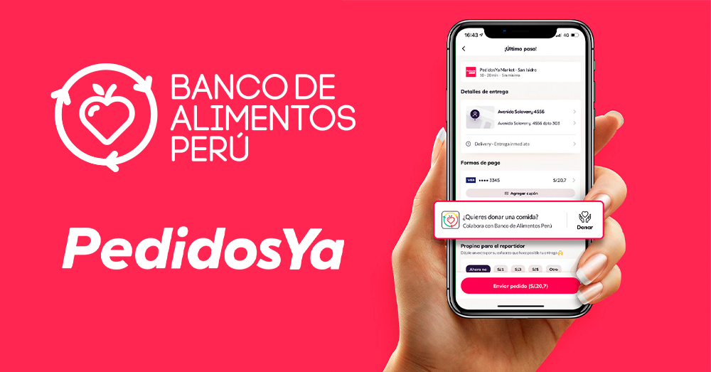 PedidosYa permitirá donar “platos de comida” a Banco de Alimentos desde ...