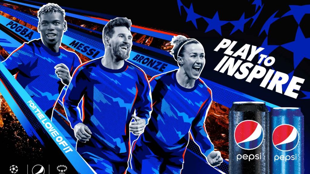 Pepsi lanza su nueva campaña inspirada en el fútbol - Mercado Negro