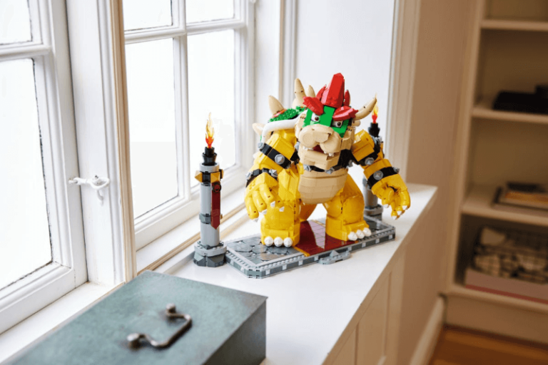 LEGO colabora con Nintendo y lanza Bowser de casi 3 mil piezas