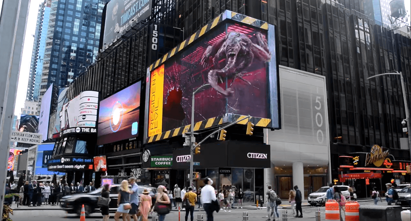 Netflix recrea la fuga de un zombie en Time Square para promocionar la ...