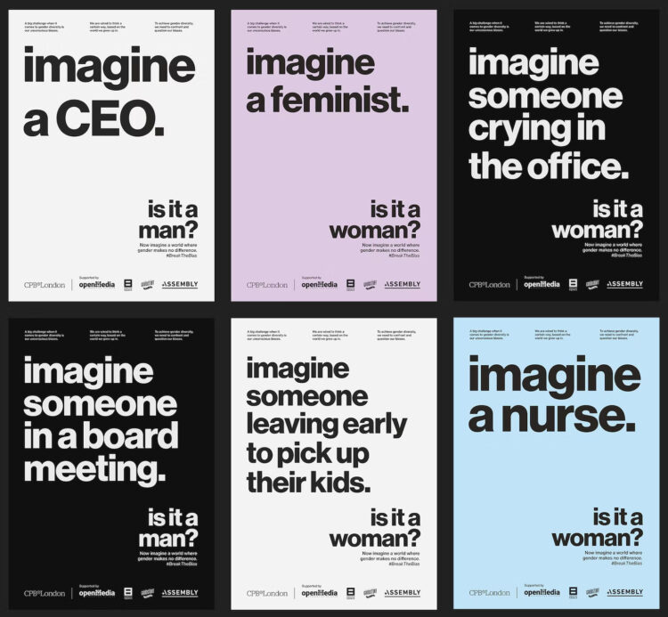 Imagine: campaña publicitaria aborda el sesgo de género cotidiano