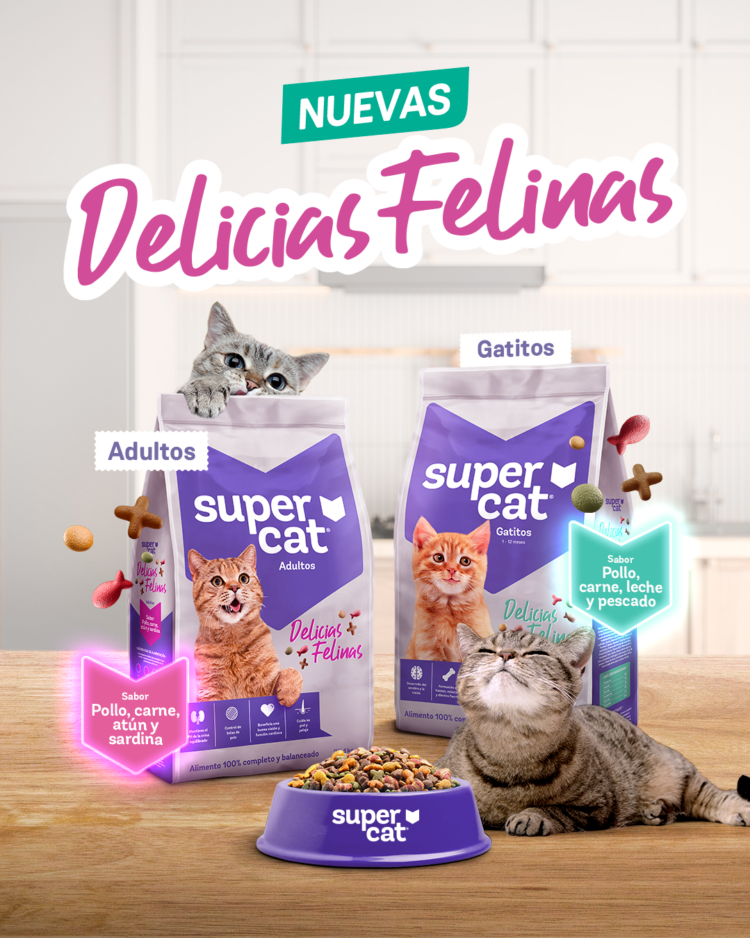 Supercat potencia su portafolio con Delicias Felinas