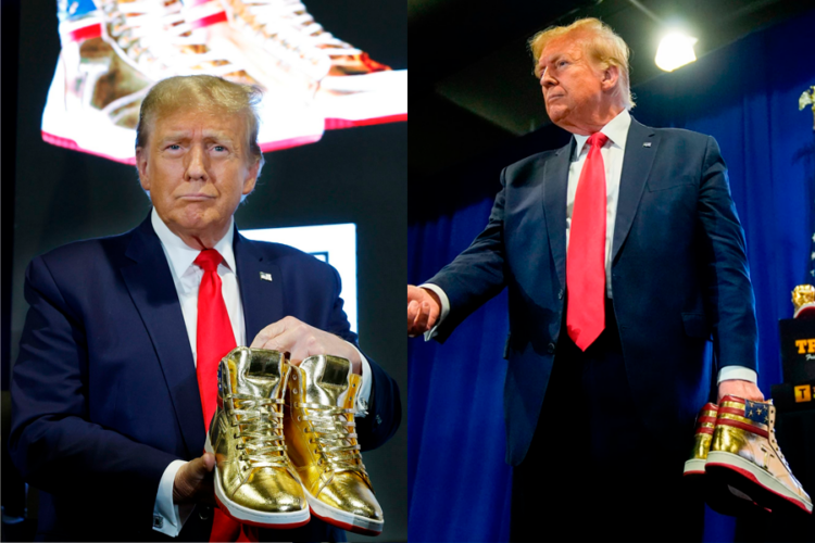 Donald Trump lanza su nueva marca de zapatillas: ¿Cuál es su precio ...