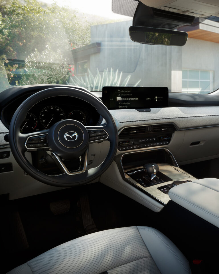 All New Mazda CX-90: la lujosa, potente e hibrida SUV de tres filas ...