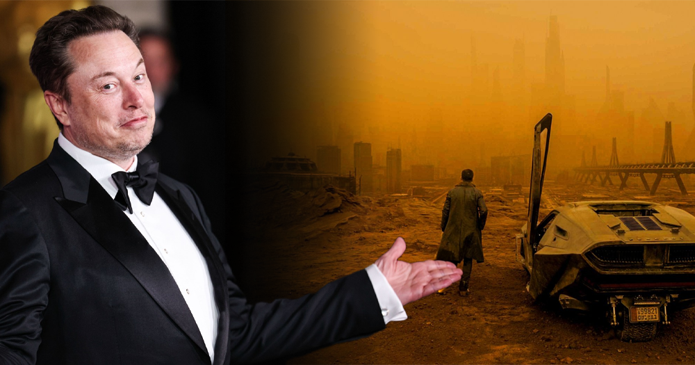Acusan a Elon Musk de usar imágenes de 'Blade Runner 2049' sin ...