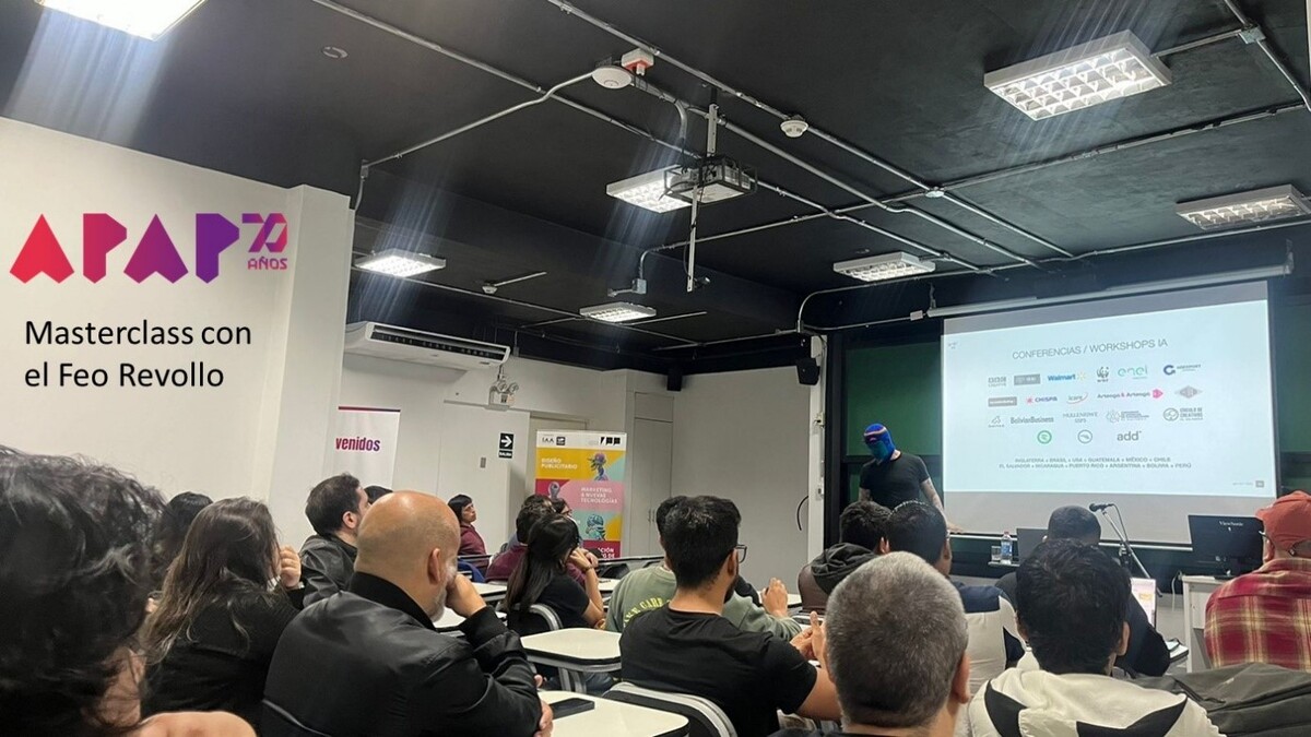 APAP llevó a cabo su Masterclass junto a Feo Revollo, experto en ...